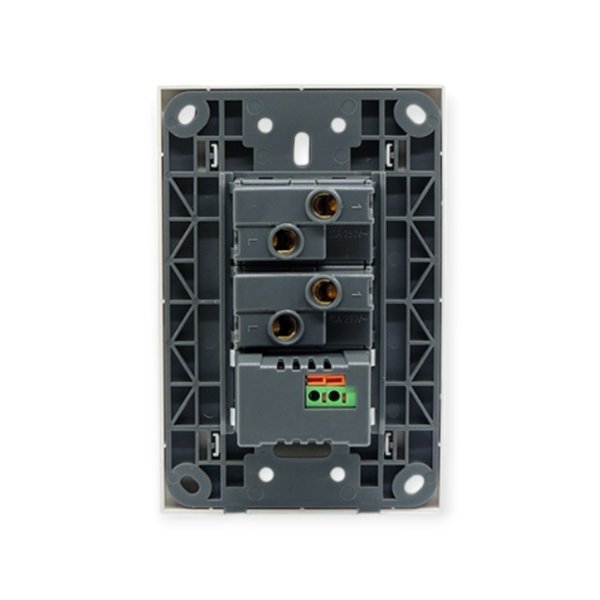 Interruptor Duplo + 2 Usb 5v2.0a Sank 2k12u