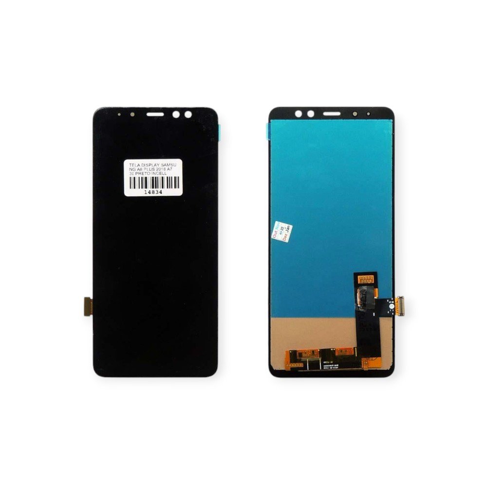 Display Samsung Galaxy A8 Plus 2018 A730 Preto Incell - Oferta especial ...