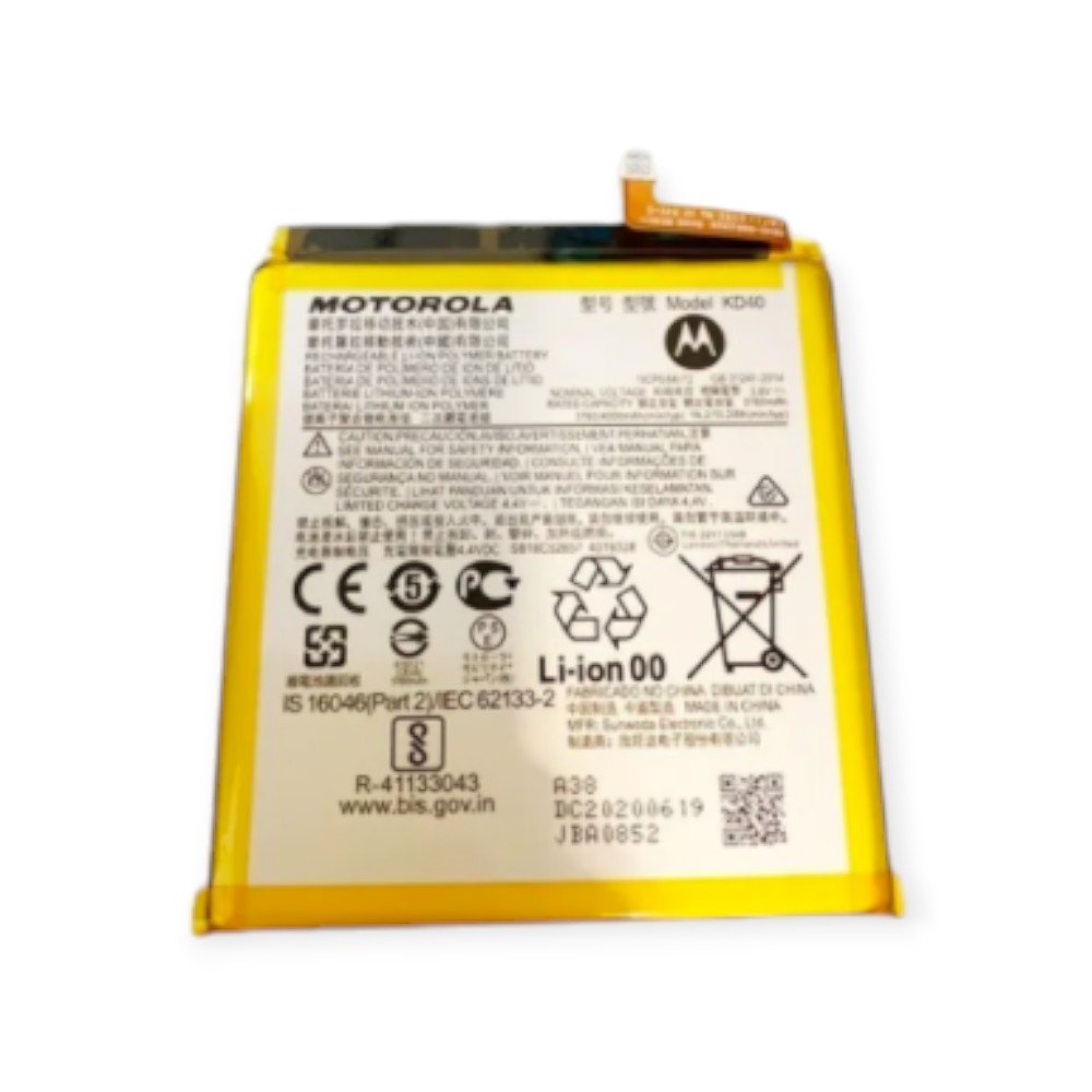 Bateria Motorola Moto Kd40 G8 Plus Xt 2019 Ret - Promoção exclusiva